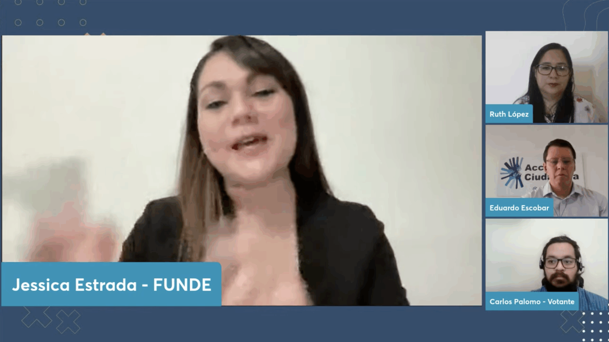 Acción Ciudadana, FUNDE y la iniciativa VOTANTE realizan foro virtual ...